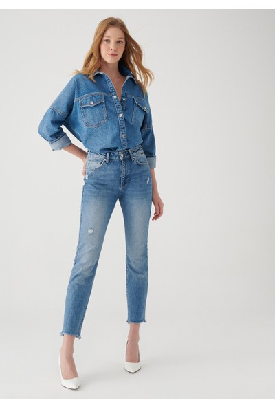 Mavi Kadın Viola Açık Mavi Jean Pantolon 101048-34907 Mavi Kadın Viola Açık Mavi Jean Pantolon 101048-34907
