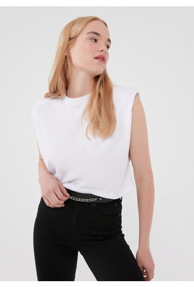 Mavi Kadın Zincirli Siyah Kemer 198664-900