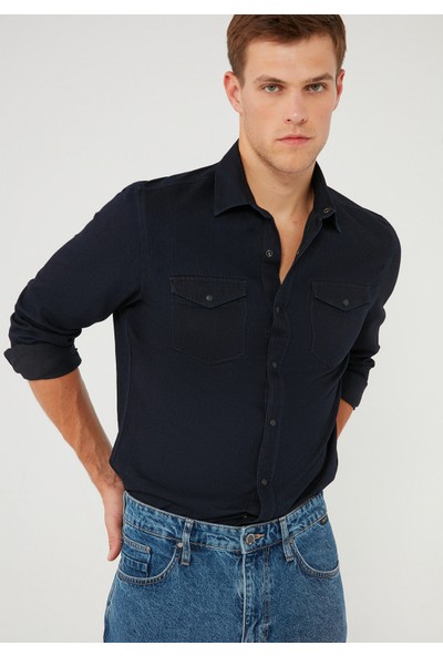 Mavi Erkek Rio Mavi Black Lacivert Jean Gömlek 0295729632