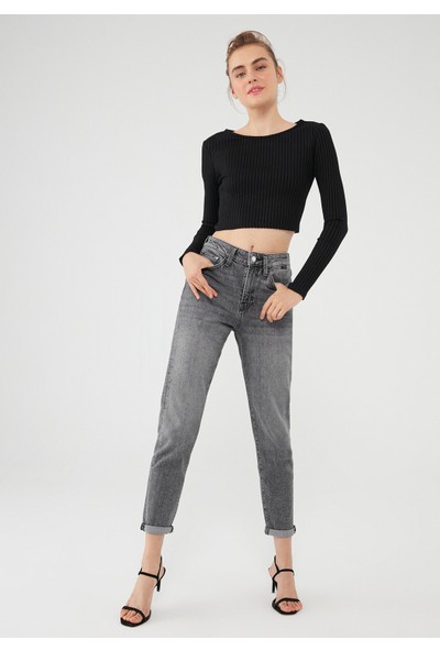 Mavi Kadın Cindy All Blue Gri Jean Pantolon 100277-31851