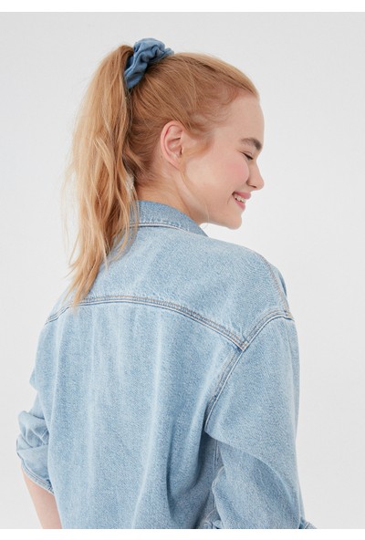 Mavi Kadın Denim Toka Seti 197507-18790