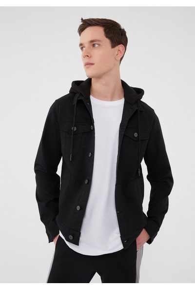 Mavi Erkek Brandon Comfort Siyah Jean Ceket 0167932233 Mavi Erkek Brandon Comfort Siyah Jean Ceket 0167932233