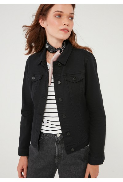 Mavi Kadın Daisy Siyah Jean Ceket 1113627254