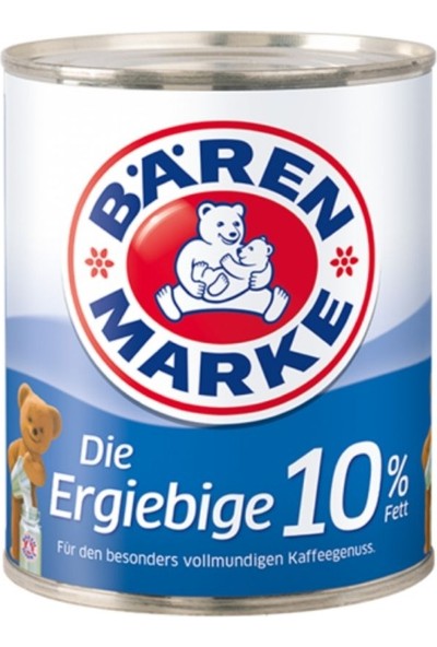 Baren Marke Barenmarke Die Ergiebige 10 Yoğunlaştırılmış Kahve Sütü 340 gr x 3 Baren Marke Barenmarke Die Ergiebige 10 Yoğunlaştırılmış Kahve Sütü 340 gr x 3