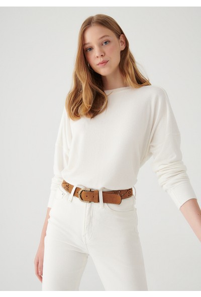 Mavi Kadın Kahverengi Süet Kemer 196259-25818