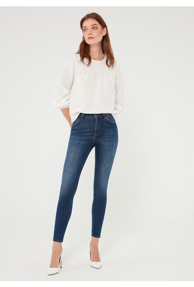 Mavi Kadın Tess Gold Hi Shape Jean Pantolon - Tencell(TM) 100328-29901 Mavi Kadın Tess Gold Hi Shape Jean Pantolon - Tencell(TM) 100328-29901