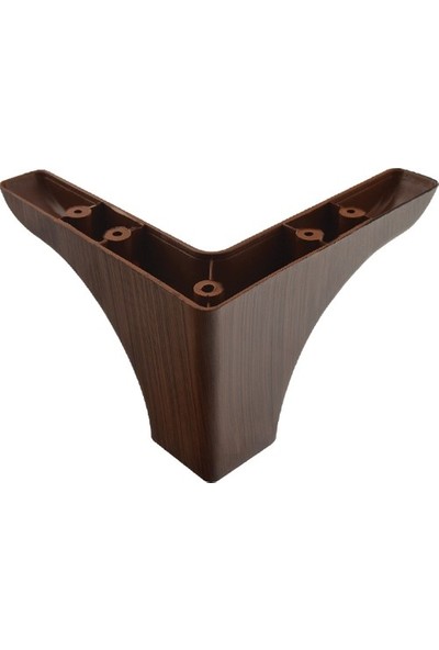 Yoys Hardware 10CM Ceviz Baza, Koltuk, Kanepe, Sehpa Ayağı Yoys Hardware 10CM Ceviz Baza, Koltuk, Kanepe, Sehpa Ayağı