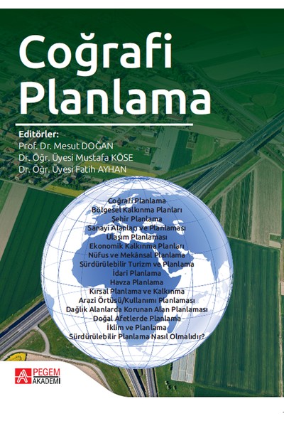 Pegem Akademi Yayıncılık Coğrafi Planlama