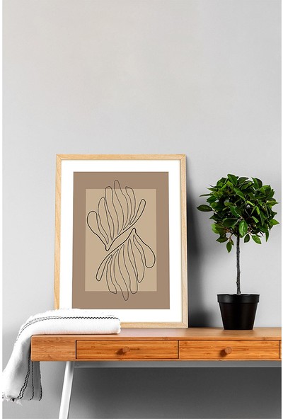 Özcanlar Çerçeve Çerçeveli Tablo – Tekli Ahşap Çerçeve