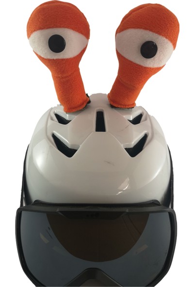 Pufnride Puf Uzaylı Snowboard Kayak Bisiklet Motorsiklet Paten Kask Süsü Aksesuarı Pufnride Puf Uzaylı Snowboard Kayak Bisiklet Motorsiklet Paten Kask Süsü Aksesuarı