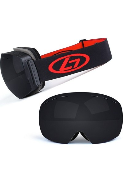 Huahai Tırmanma Kayak Gözlüğü Siyah (Yurt Dışından) Huahai Tırmanma Kayak Gözlüğü Siyah (Yurt Dışından)