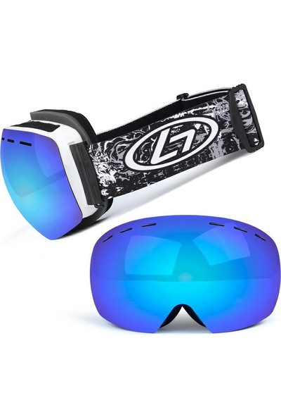 Huahai Tırmanma Kayak Gözlüğü Mavi (Yurt Dışından) Huahai Tırmanma Kayak Gözlüğü Mavi (Yurt Dışından)