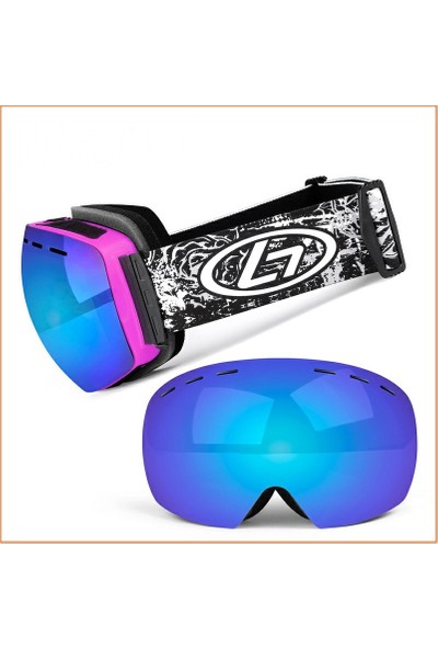 Huahai Tırmanma Kayak Gözlüğü Mavi (Yurt Dışından) Huahai Tırmanma Kayak Gözlüğü Mavi (Yurt Dışından)