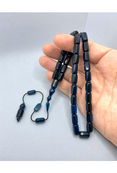 Kehribar Store Faseta Kesim Ateş Kehribar Işçilikli Imame ve Hitame Sistemli