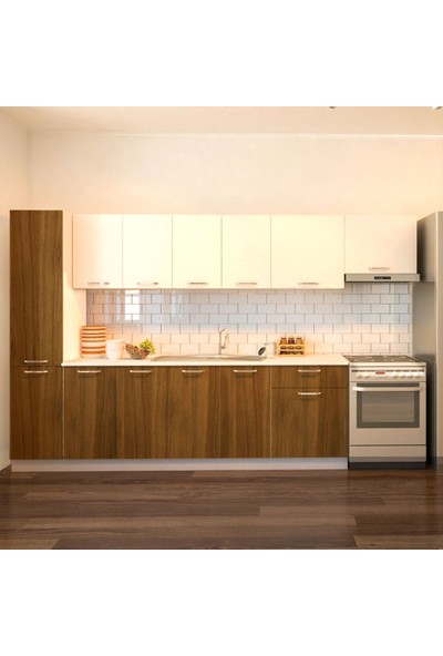 T Designo Tdesıgno Yaprak Mutfak Kiler Dahil 320 cm – Tezgah Dahil Değil