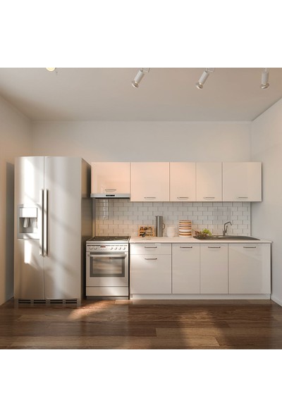 T Designo Tdesıgno Nevra Mutfak 260 cm – Tezgah Dahil Değil