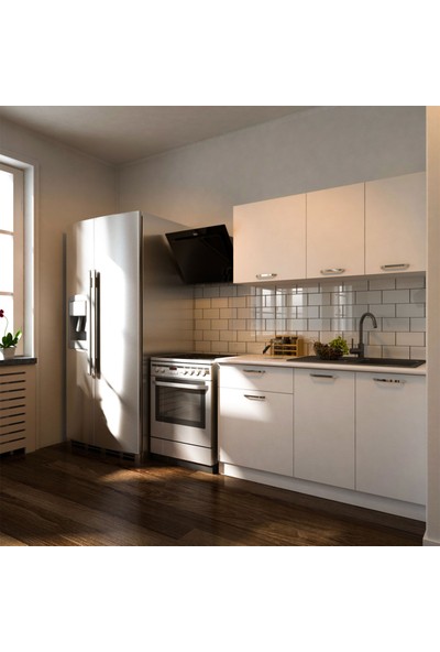 T Designo Tdesıgno Eftalya Mutfak 140 cm – Tezgah Dahil Değil