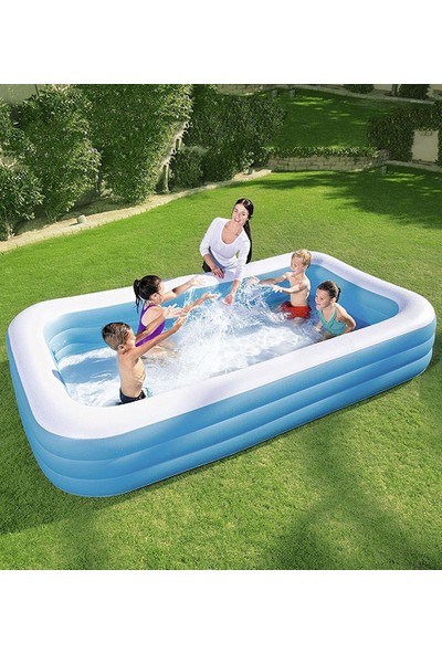 Bestway Mega Boy Dikdörtgen Şişme Aile Havuzu -54006