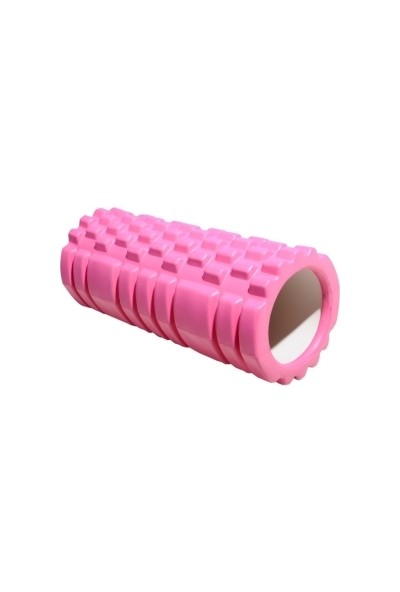 Zepca Pembe 33 cm Foam Roller Pilates Masaj Özellikli Teker Zepca Pembe 33 cm Foam Roller Pilates Masaj Özellikli Teker