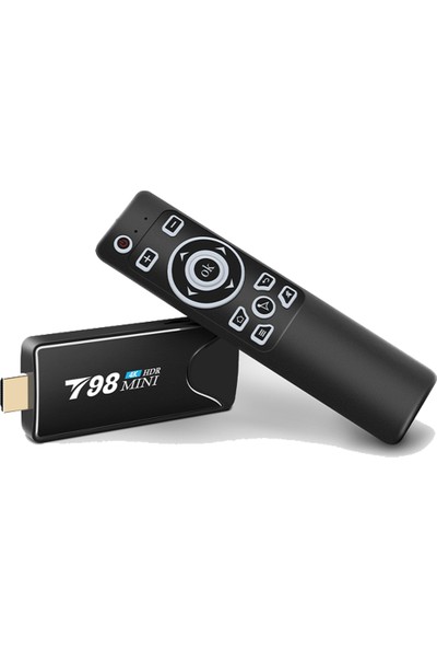 Akıllı Tv Çubuğu T98 Mini Android 10 Tv Kutusu H313 Wifi 1080P Google 4K Medya Oynatıcı (Yurt Dışından) Akıllı Tv Çubuğu T98 Mini Android 10 Tv Kutusu H313 Wifi 1080P Google 4K Medya Oynatıcı (Yurt Dışından)