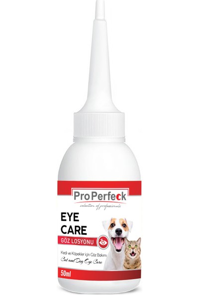 Pro Perfeck Kedi ve Köpek Göz Temizleme Losyonu 50 ml Pro Perfeck Kedi ve Köpek Göz Temizleme Losyonu 50 ml
