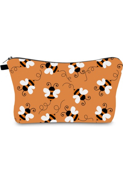 Ruicheng Bal Arısı Baskılı Kozmetik Çantası Su Itici Çok Amaçlı Seyahat Yıkama Depolama Debriyajı (Yurt Dışından) Ruicheng Bal Arısı Baskılı Kozmetik Çantası Su Itici Çok Amaçlı Seyahat Yıkama Depolama Debriyajı (Yurt Dışından)