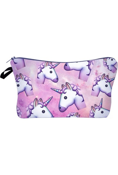 Ruicheng Unicorn Dijital Baskı Kozmetik Çantası Seyahat Saklama Tuvalet Çantası (Yurt Dışından) Ruicheng Unicorn Dijital Baskı Kozmetik Çantası Seyahat Saklama Tuvalet Çantası (Yurt Dışından)