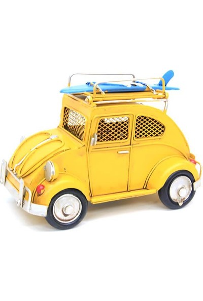 Tolun Group Dekoratif Metal Araba Çerçeveli ve Kumbaralı Hediyelik