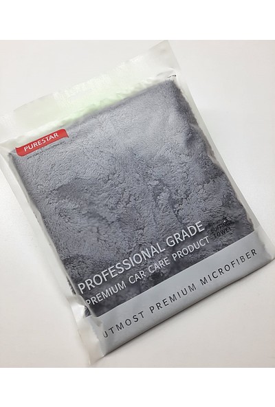 Superclean Mikrofiber Purestar Oto Cila Bezi Gri 470 Gsm 40X40 cm Superclean Mikrofiber Purestar Oto Cila Bezi Gri 470 Gsm 40X40 cm