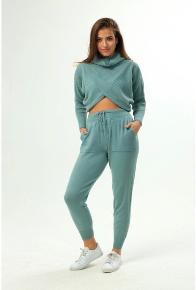 Su Yeşili Triko Takım