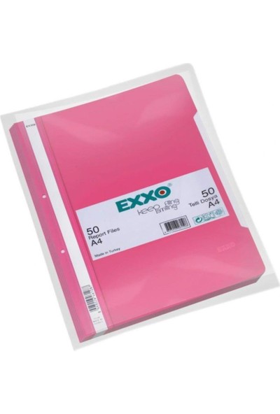 Exxo Telli Dosya Pembe Exxo Telli Dosya Pembe