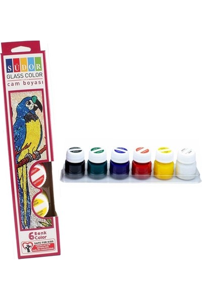 Südor Mor Su Bazlı Cam Boyası 15ML