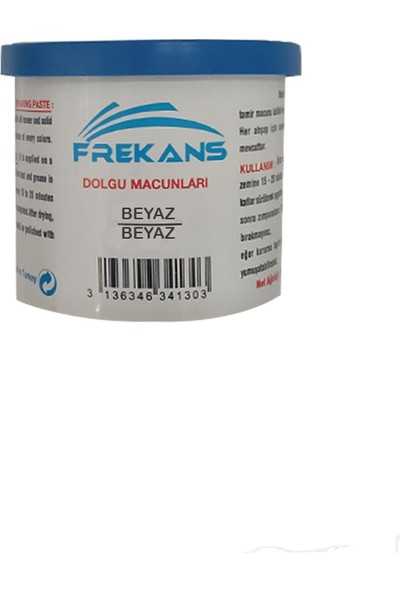 Frekans Tamir Macunu Beyaz Frekans Tamir Macunu Beyaz
