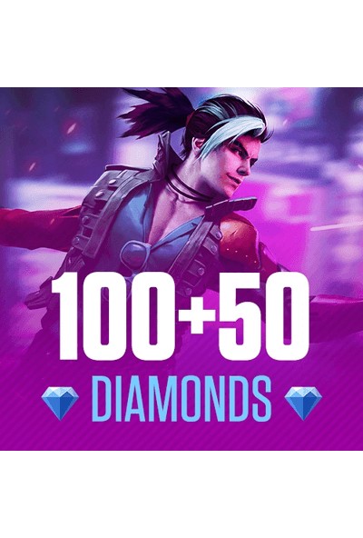 Garena Free Fire 100 + 50 Diamonds