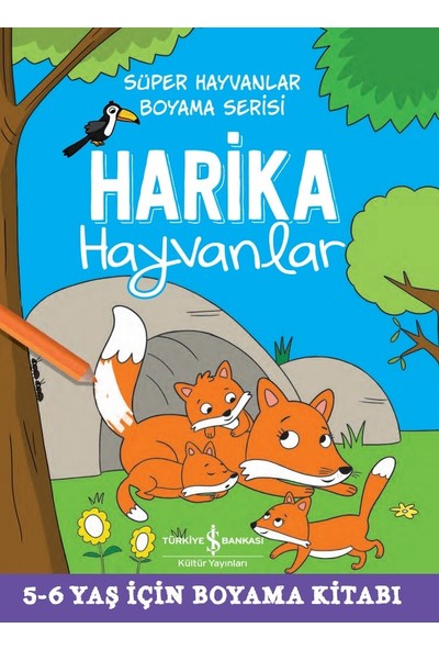 Harika Hayvanlar - Süper Hayvanlar Boyama Serisi Harika Hayvanlar - Süper Hayvanlar Boyama Serisi