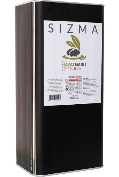 Ab-I Hayat Narlı Zeytinyağı 5 lt