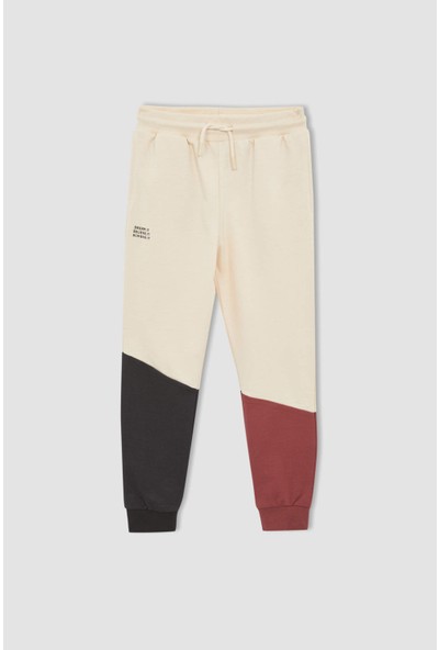 DeFacto Erkek Çocuk Renk Bloklu Jogger Eşofman Altı W6858A622SP