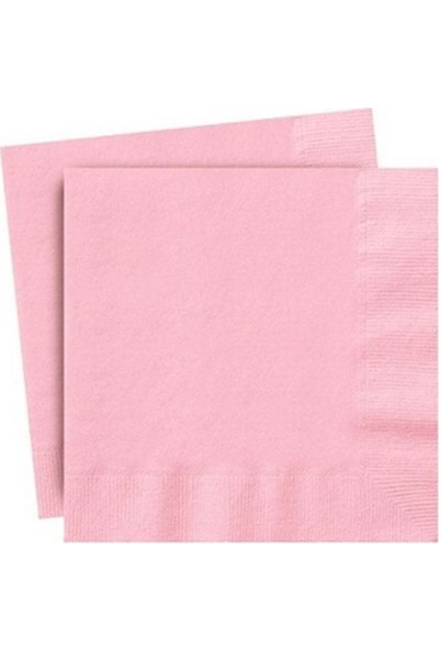 Organizasyon Pazarı Peçete Pembe Renkli 20'li