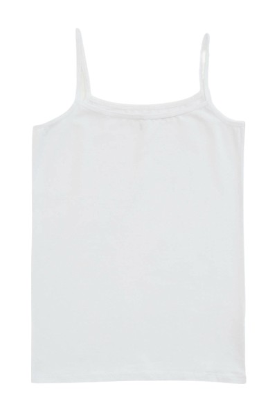 Darkzone Ip Askılı Beyaz Kadın Atlet