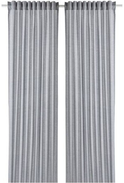 Meg Ikea Hannalıll Perde/2 Kanat Koyu Mavi (Her Kanat 145X300)