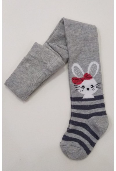 Melody Kız Çocuk Külotlu Çorap Tavşan Desenli Pamuklu Kokulu Melody Kız Çocuk Külotlu Çorap Tavşan Desenli Pamuklu Kokulu