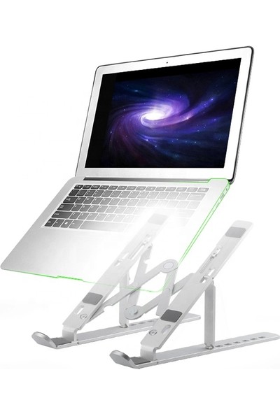 Battunique 7 Kademeli Aluminyum Macbook Laptop Bilgisayar Standı Battunique 7 Kademeli Aluminyum Macbook Laptop Bilgisayar Standı
