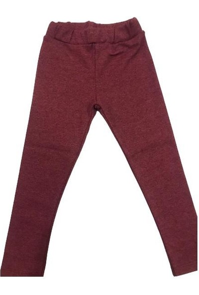 Uğur Böceği Çocuk Tayt Pantolon Manşetli Tek Alt Bordo 2-5 Yaş Unisex Uğur Böceği Çocuk Tayt Pantolon Manşetli Tek Alt Bordo 2-5 Yaş Unisex