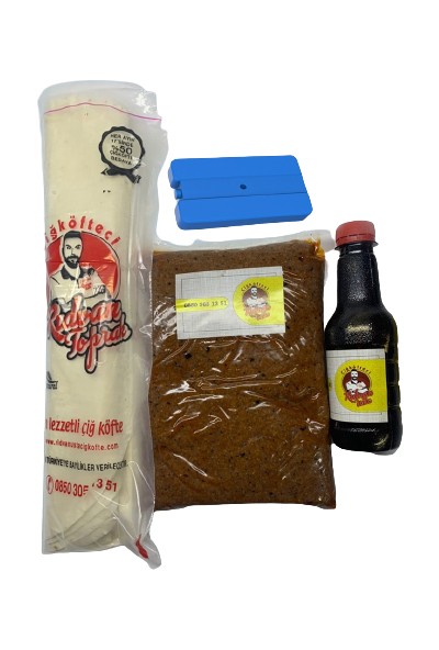 RT Gurme Çiğköfte 4 kg Çiğ Köfte + 25 Lavaş + 200 ml Sos RT Gurme Çiğköfte 4 kg Çiğ Köfte + 25 Lavaş + 200 ml Sos