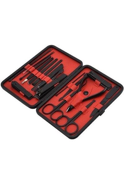 Splendor 18 Parça Çelik Manikür Pedikür Seti