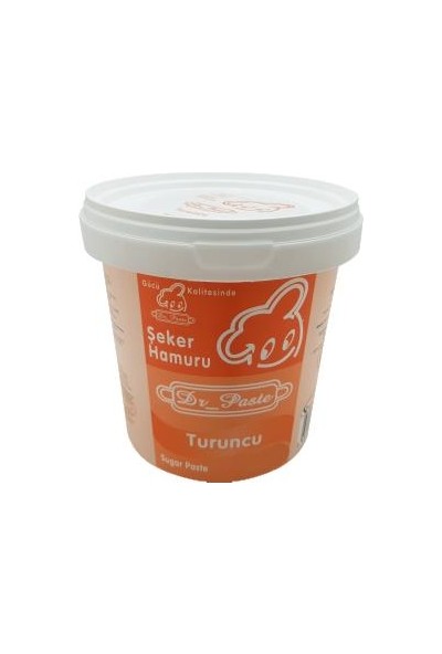 Dr Paste Şeker Hamuru 500 gr - Turuncu