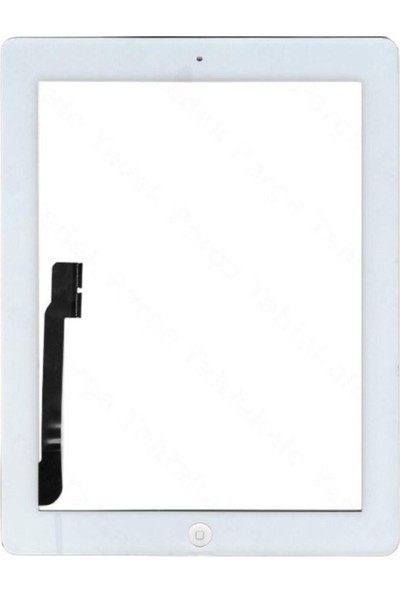 Eda Teknik Apple Ipad 3 A1430 Butonlu Dokunmatik Beyaz Eda Teknik Apple Ipad 3 A1430 Butonlu Dokunmatik Beyaz