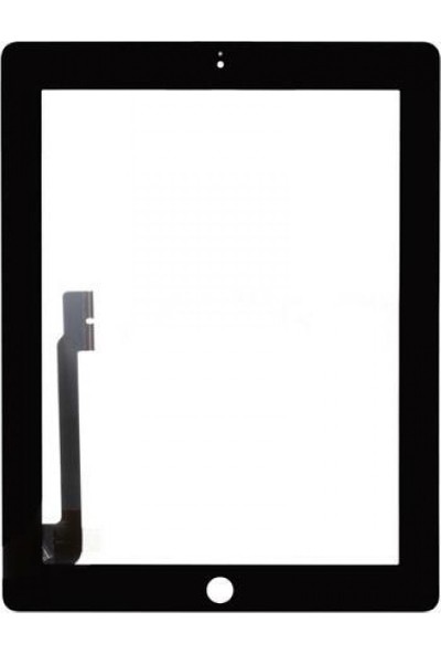 Eda Teknik Apple Ipad 3 A1430 Butonlu Dokunmatik Siyah Eda Teknik Apple Ipad 3 A1430 Butonlu Dokunmatik Siyah