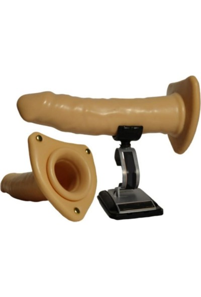 Shkoder 17 cm Içiboş Belden Bağlamalı Külotlu Strapon Penis Dildo Shkoder 17 cm Içiboş Belden Bağlamalı Külotlu Strapon Penis Dildo