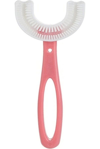 MasLord Bebek Diş Fırçası Fırça - Pembe-6/12 Yaş